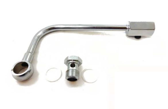 Chrome steel fuel line 3/8″-npt inlet – Racing Power Company