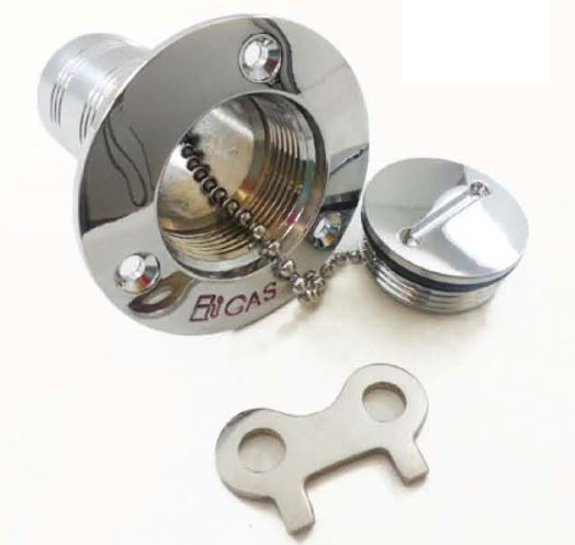 Alum round fuel fill door – Racing Power Company