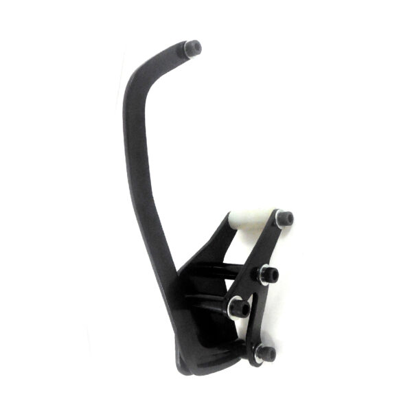 SBC Upper Mount Driver Side SWP Alternator Bracket – Black – Racing ...