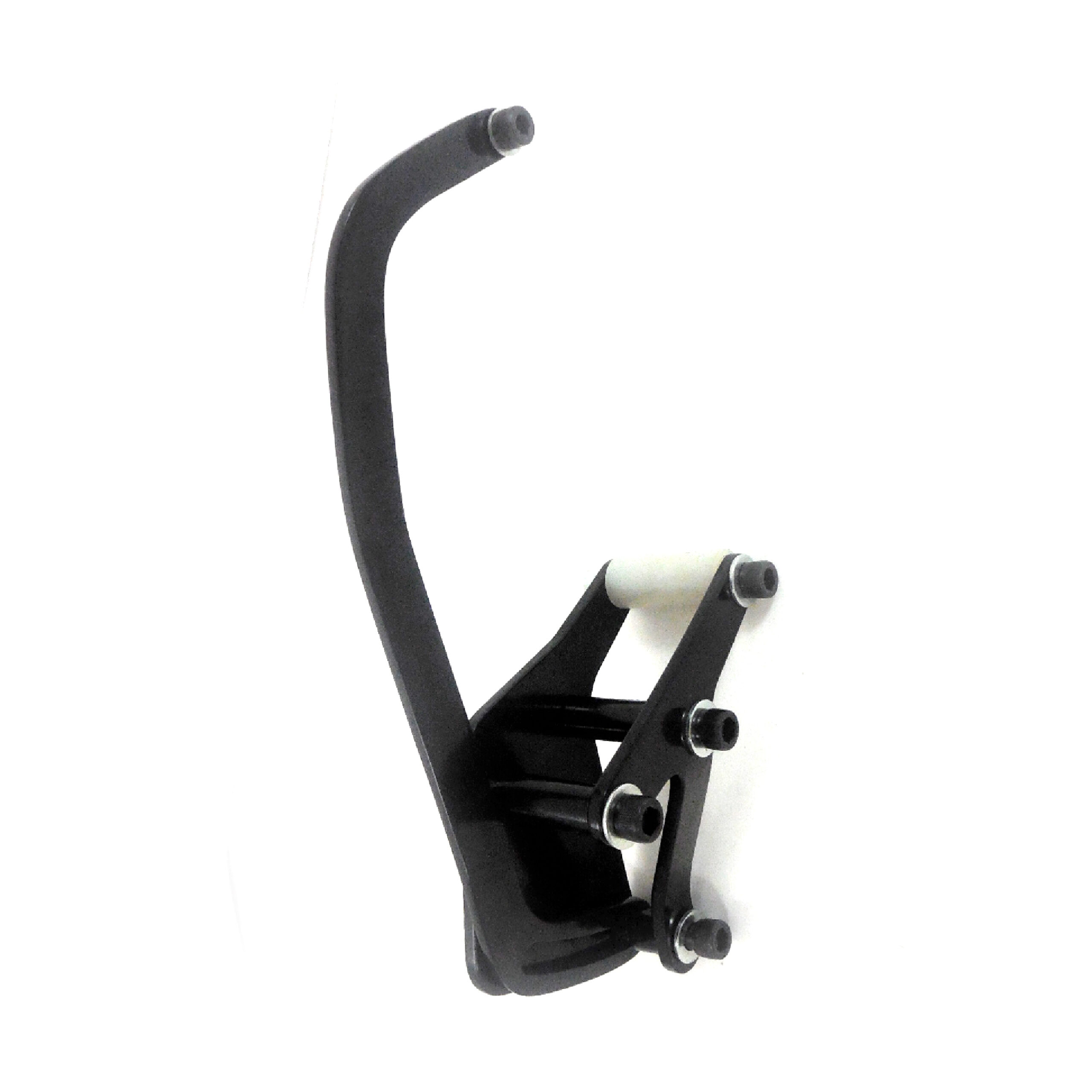 SBC Upper Mount Driver Side SWP Alternator Bracket – Black – Racing ...