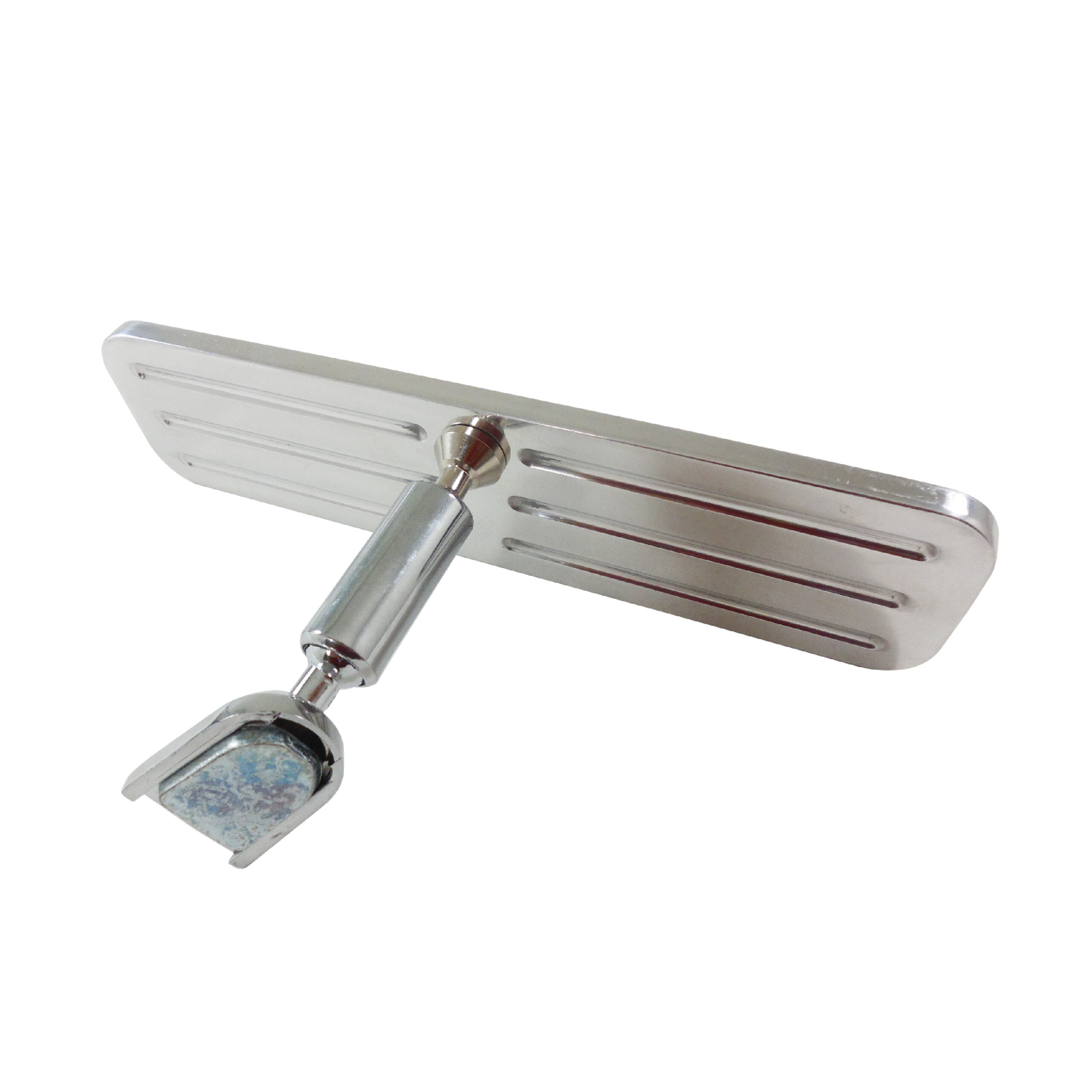 Ball Milled Aluminum Rear View Mirror – Polished – Racing Power Company