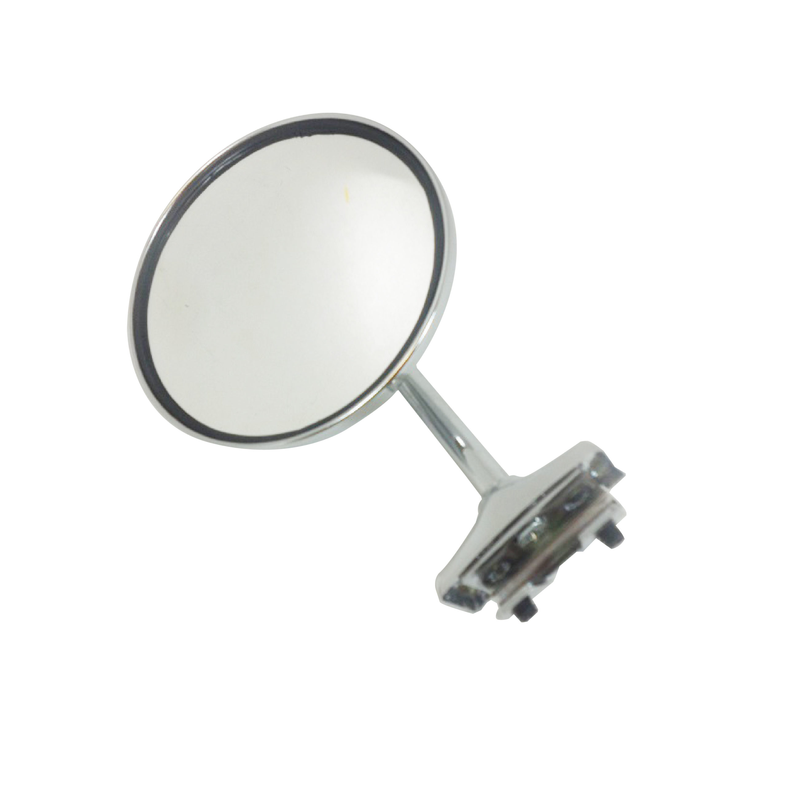 4.5″ Round Polished Stainless Steel Side View Mirror – Racing Power Company
