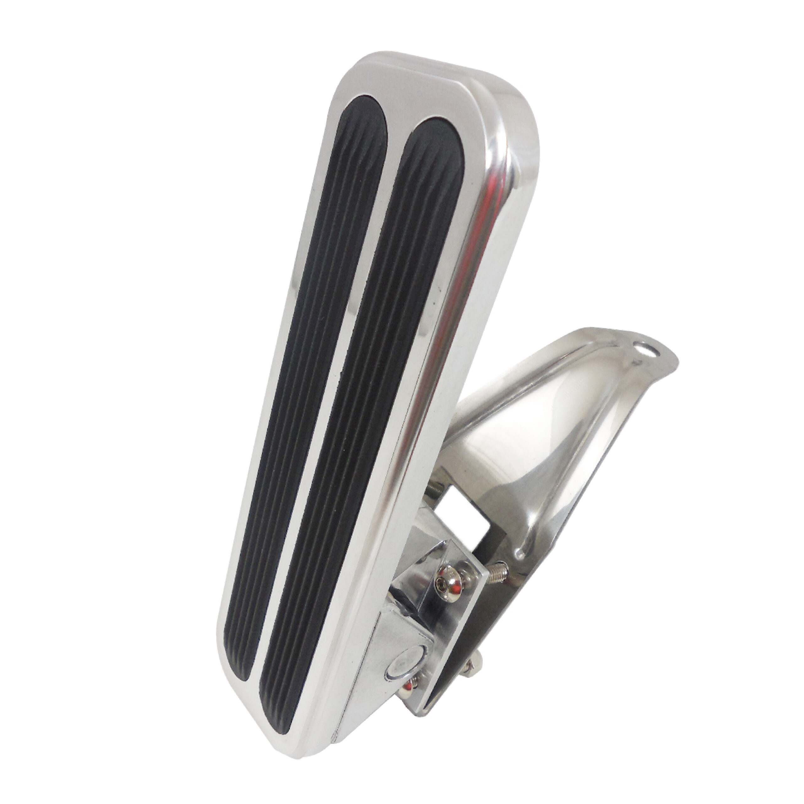 Billet Floor Mount Gas Pedal Assembly – Polished – Racing Power Company