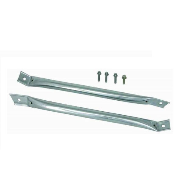 1967-69 Camaro & Firebird Radiator Support Bars – Chrome – Racing Power ...