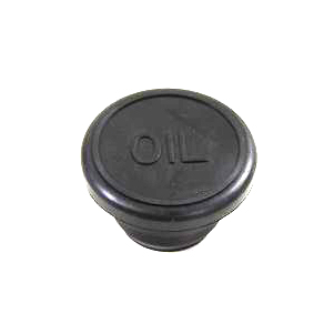 Rubber Push-In Oil Cap w/ “OIL” Logo – Racing Power Company