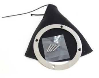 Round floor mount shifter boot – Racing Power Company