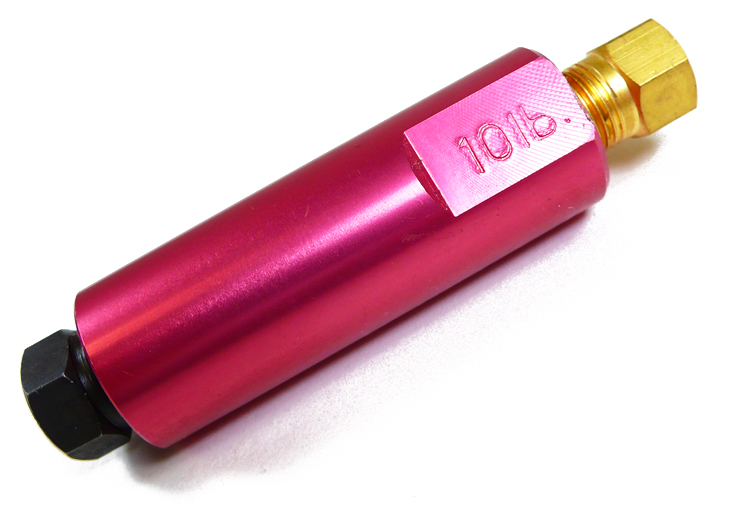 Residual check valve 10 lbs red – Racing Power Company