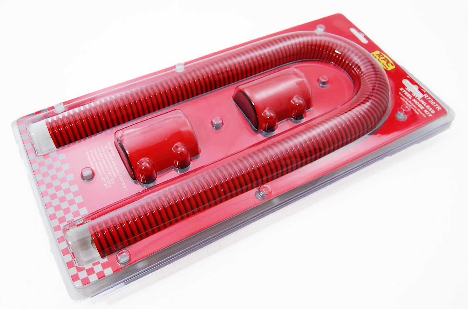 36″ Stainless Steel Radiator Hose Kit – Red – Racing Power Company