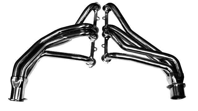 1966-87 Chevy/GMC Mid Length Truck Headers – Black – Racing Power Company