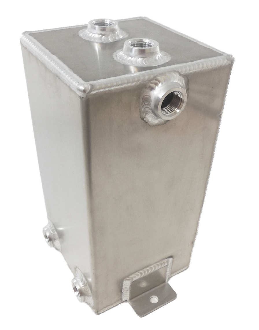 Fabricated alum oil tank – Racing Power Company