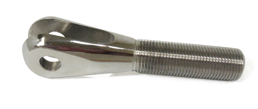 Stainless steel smoothie clevis 5/8 rh nf thread – Racing Power Company