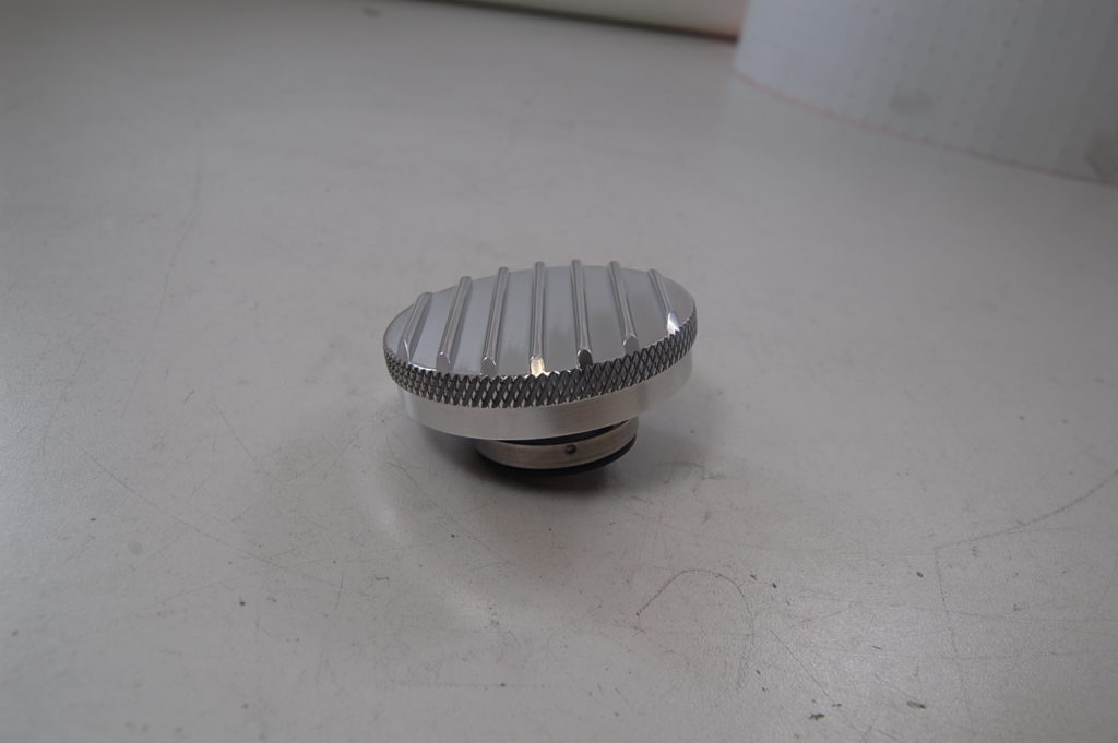 16 lb. Polished Aluminum Finned Radiator Cap – Racing Power Company