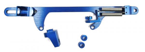 Billet 4500 Dominator Carburetor Throttle Cable Bracket – Blue – Racing ...