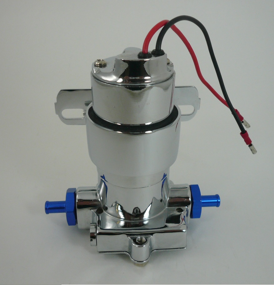 120 GPH Electric Fuel Pump – Chrome – Racing Power Company