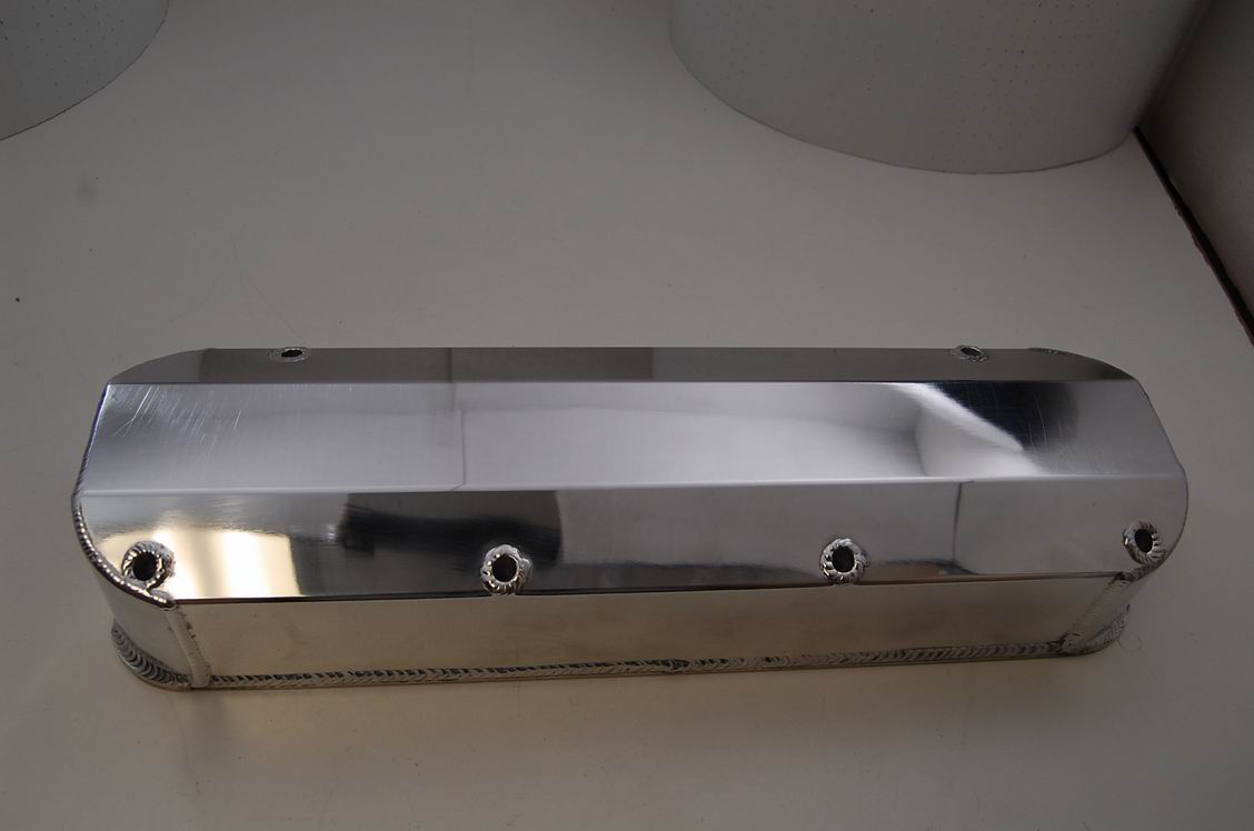 Alum fabricated bb ford 429-460 valve covers pol – Racing Power Company