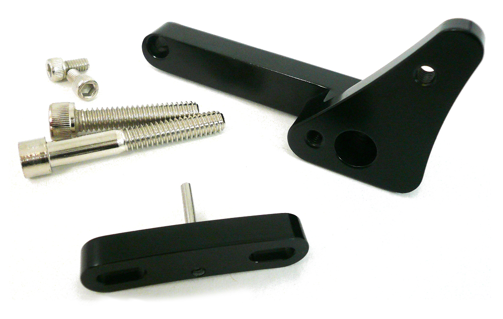 Billet alum timing pointer -black – Racing Power Company