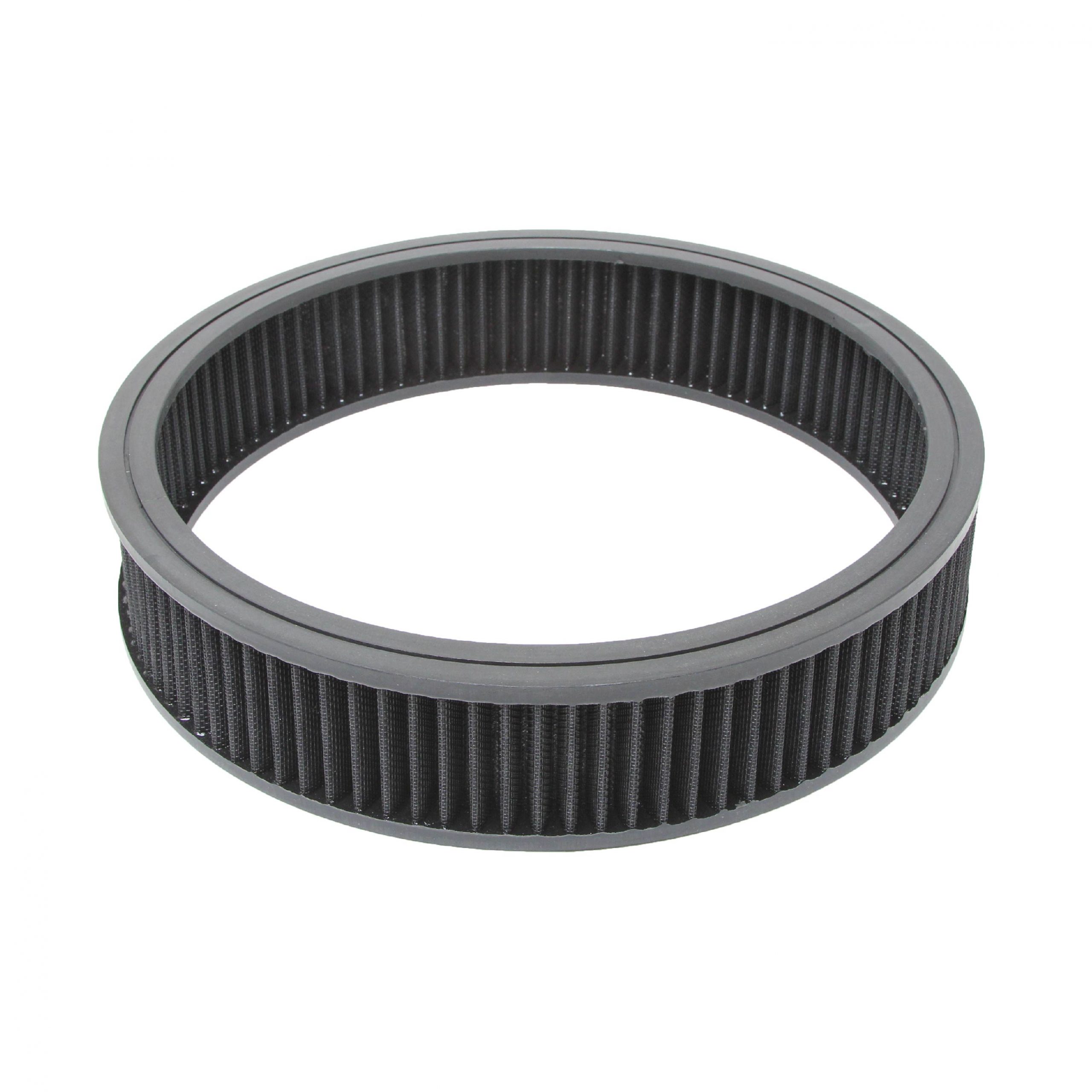 14″ Round Black Washable Filter Element – Racing Power Company
