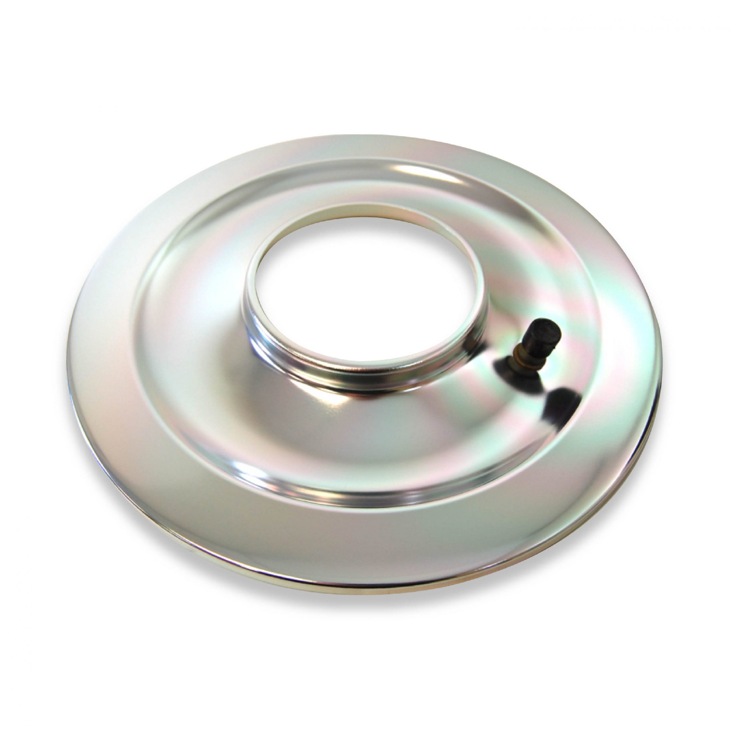 14″ Anodized Aluminum Air Cleaner Flat Base – Racing Power Company