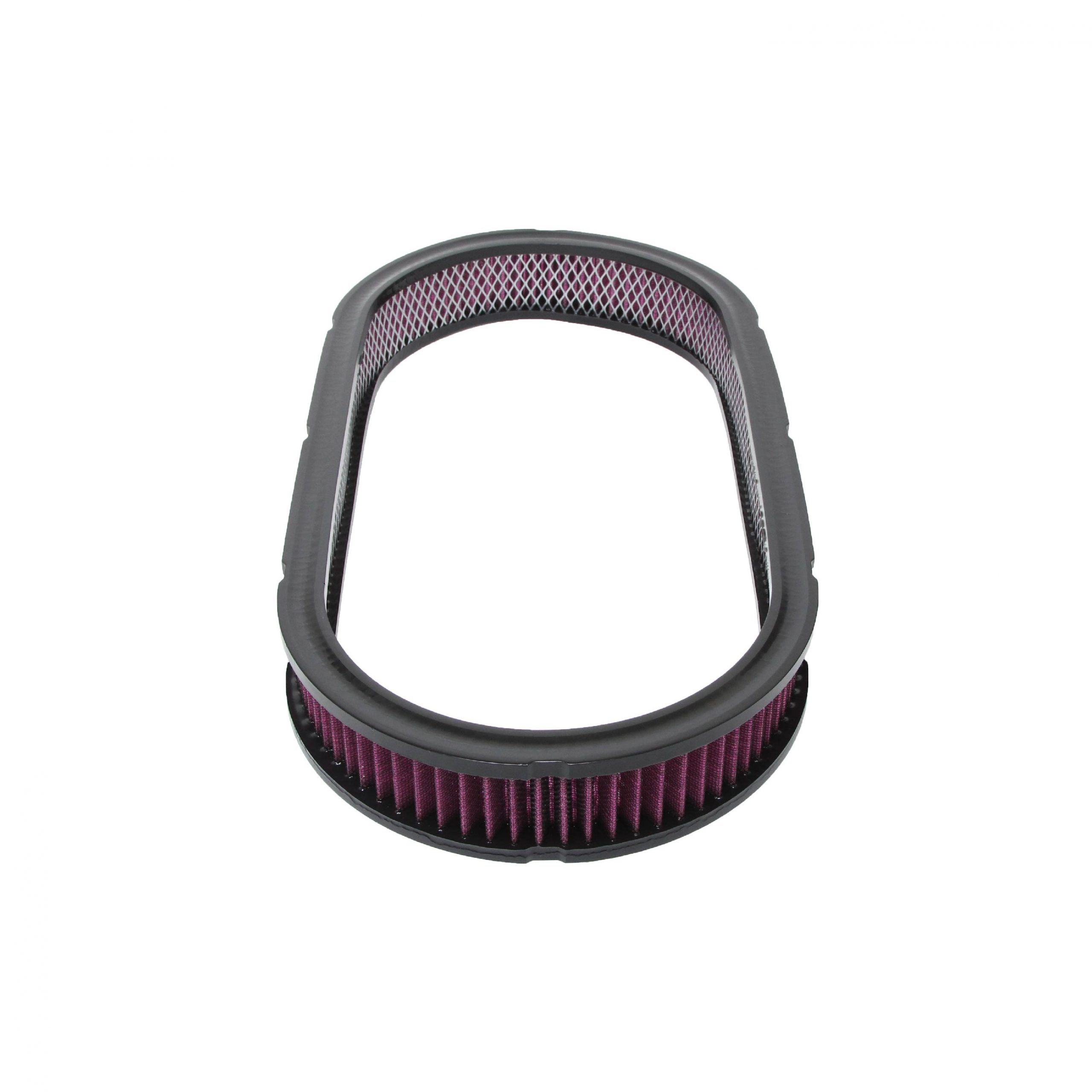 19″ x 2″ Oval Red Washable Filter Element – Racing Power Company