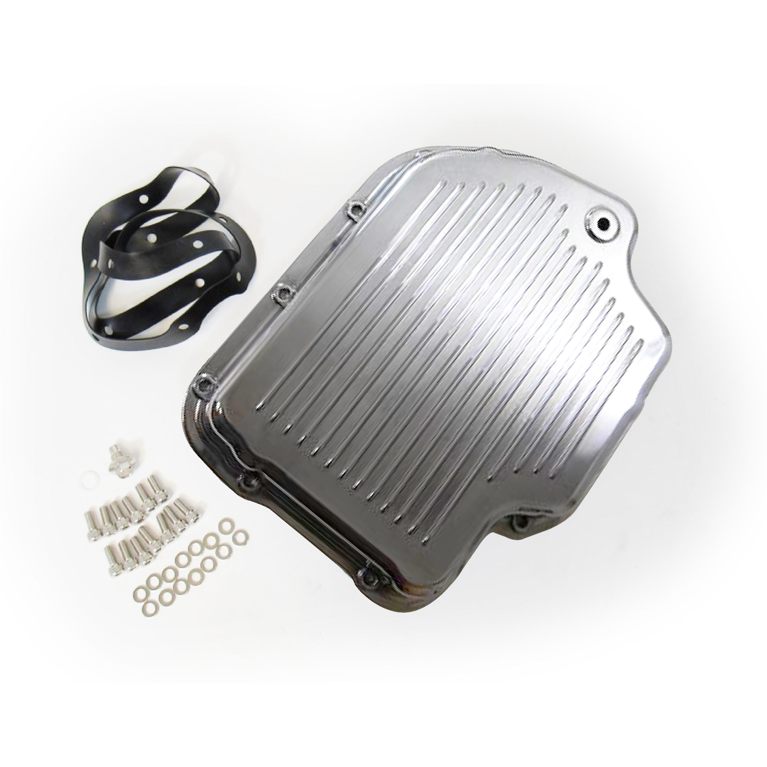 GM Turbo TH400 Aluminum Transmission Pan – Finned – Racing Power Company
