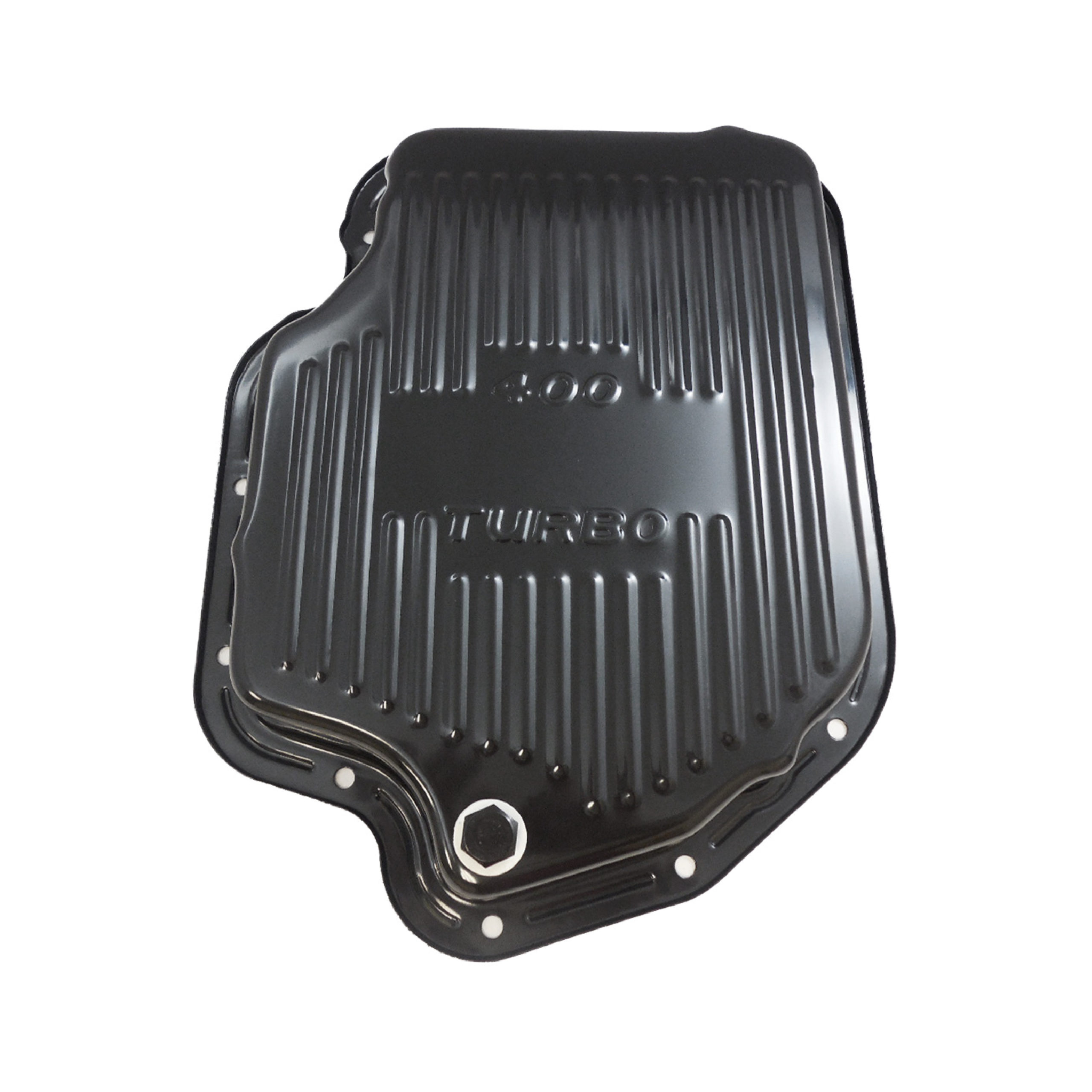 GM Turbo TH400 Steel Transmission Pan – Ribbed – Racing Power Company