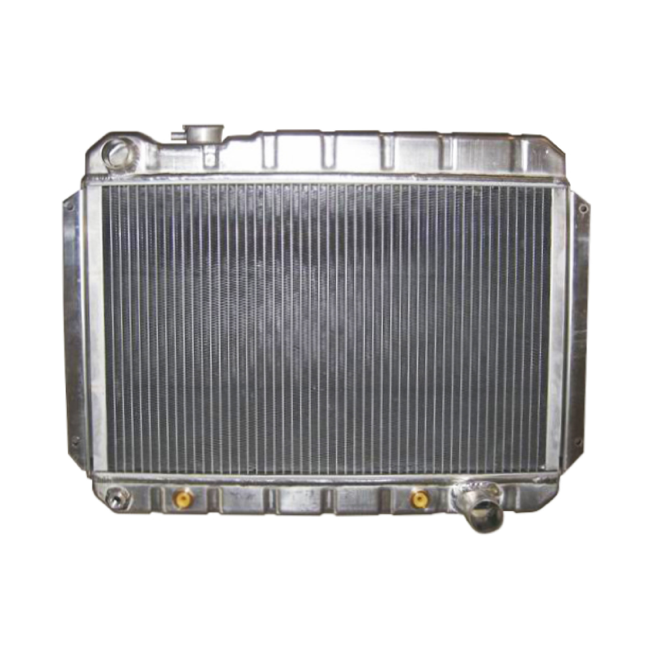1966-67 Chevelle/El Camino Direct Fit Aluminum Radiator w/ Transmission ...