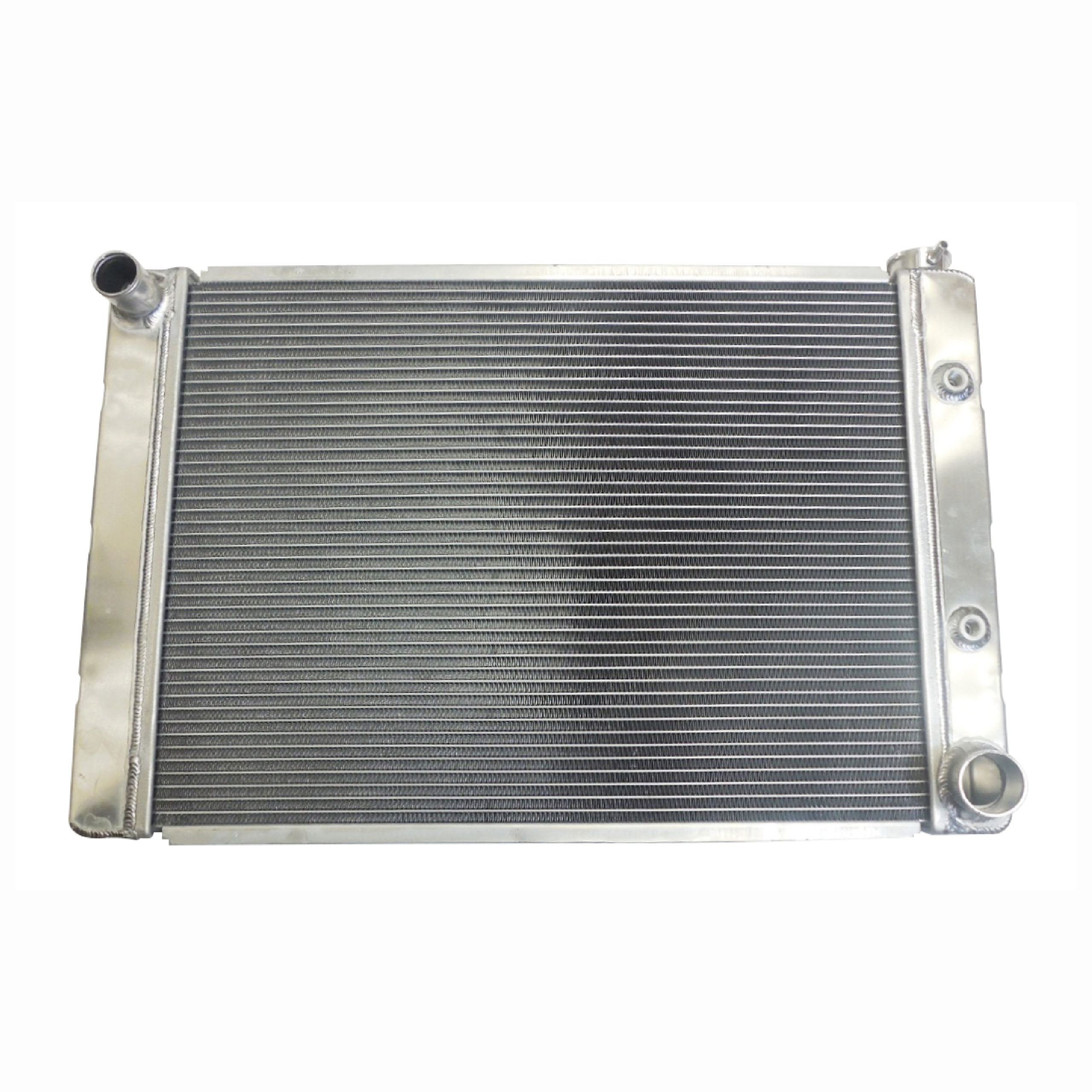 29″ Universal Chevy Style Aluminum Radiator w/ Transmission Cooler ...
