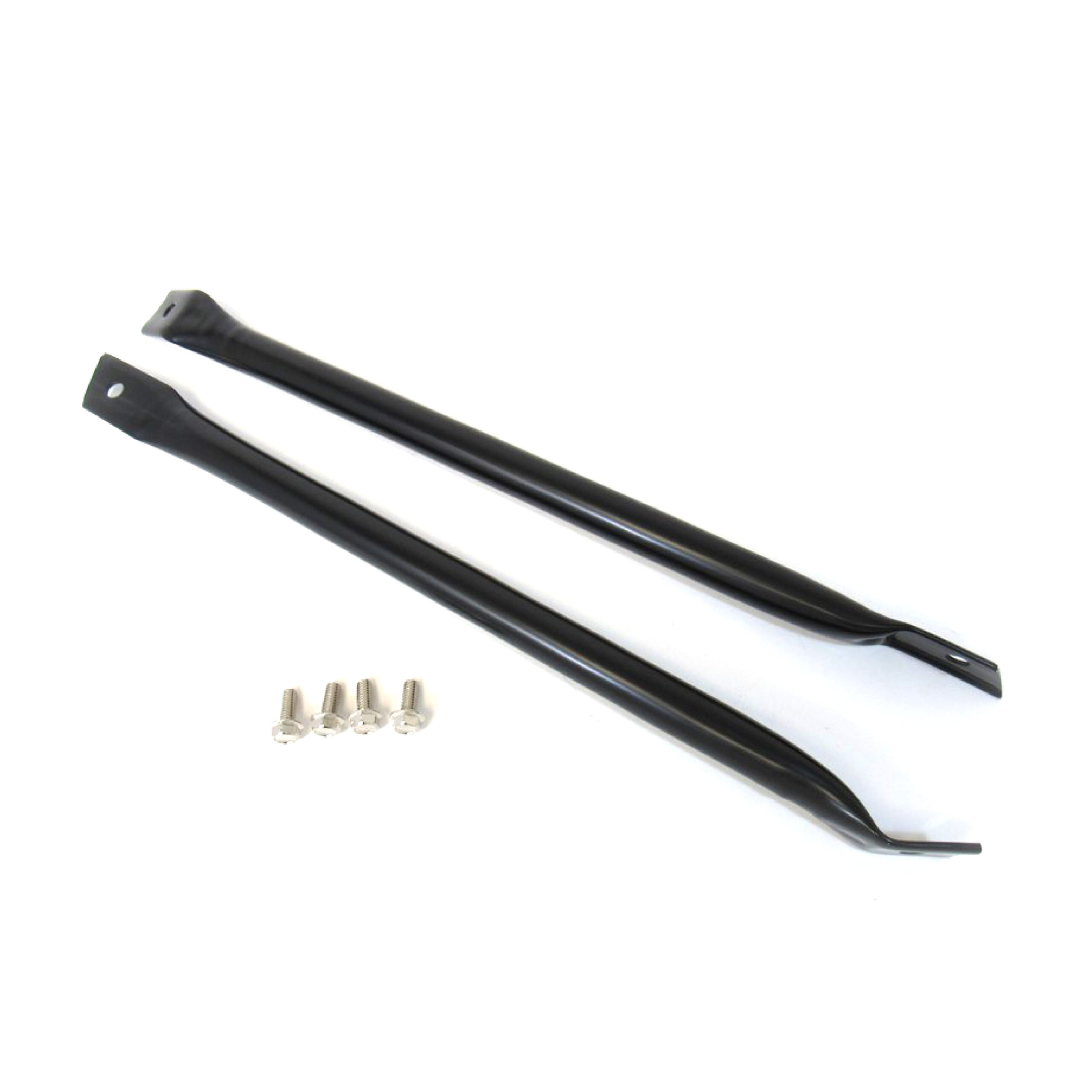 1967-69 Camaro & Firebird Radiator Support Bars – Black – Racing Power ...