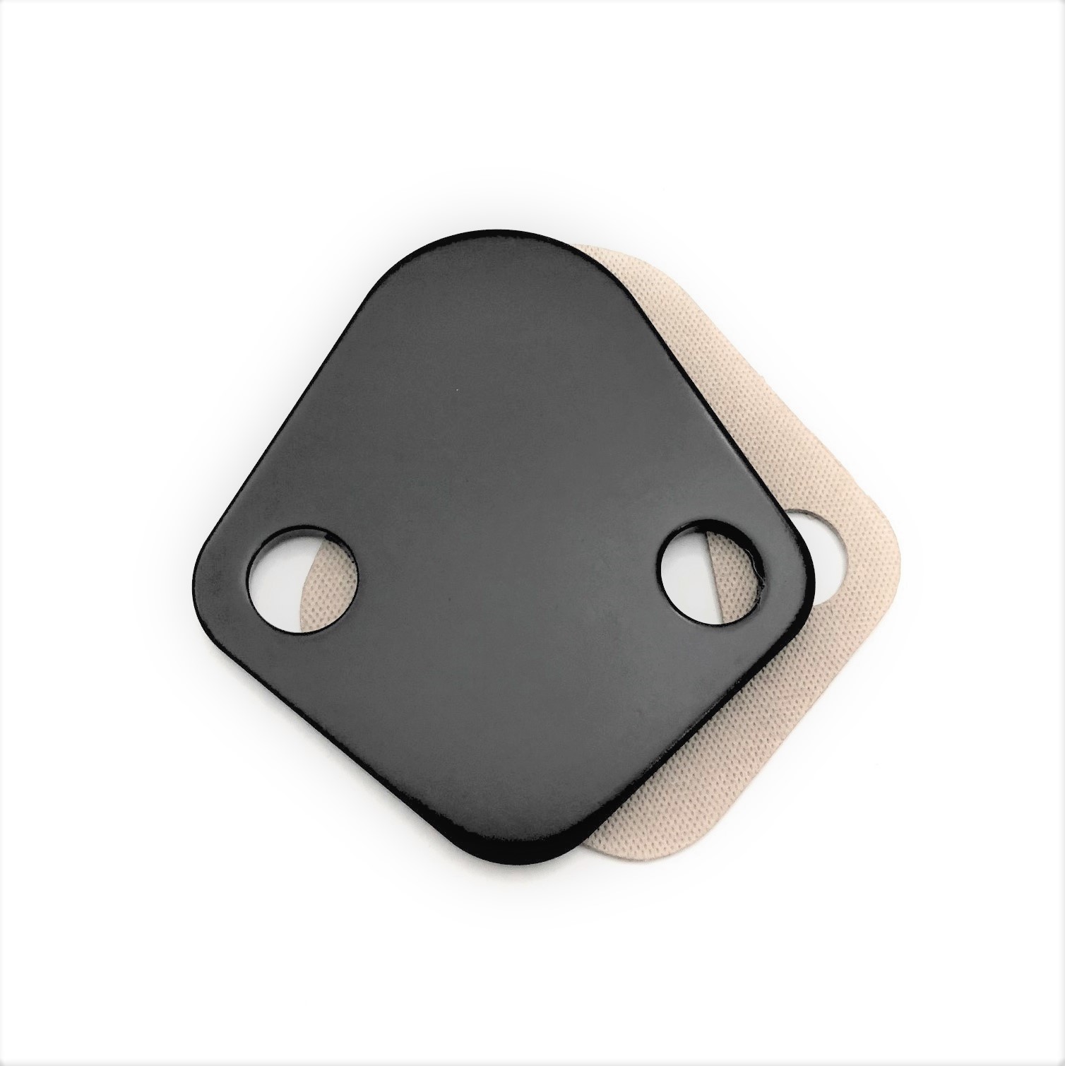 Fuel Pump Block-Off Plate – Black – Racing Power Company