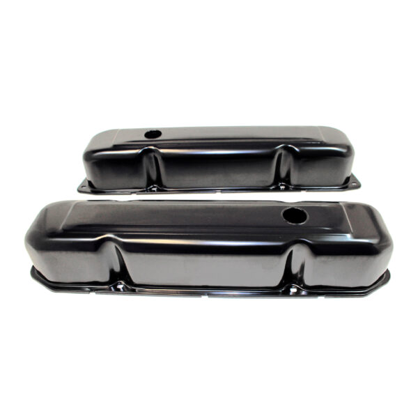 Chrysler 383, 426, 440 Wedge V8 OEM Style Steel Valve Covers – Black ...