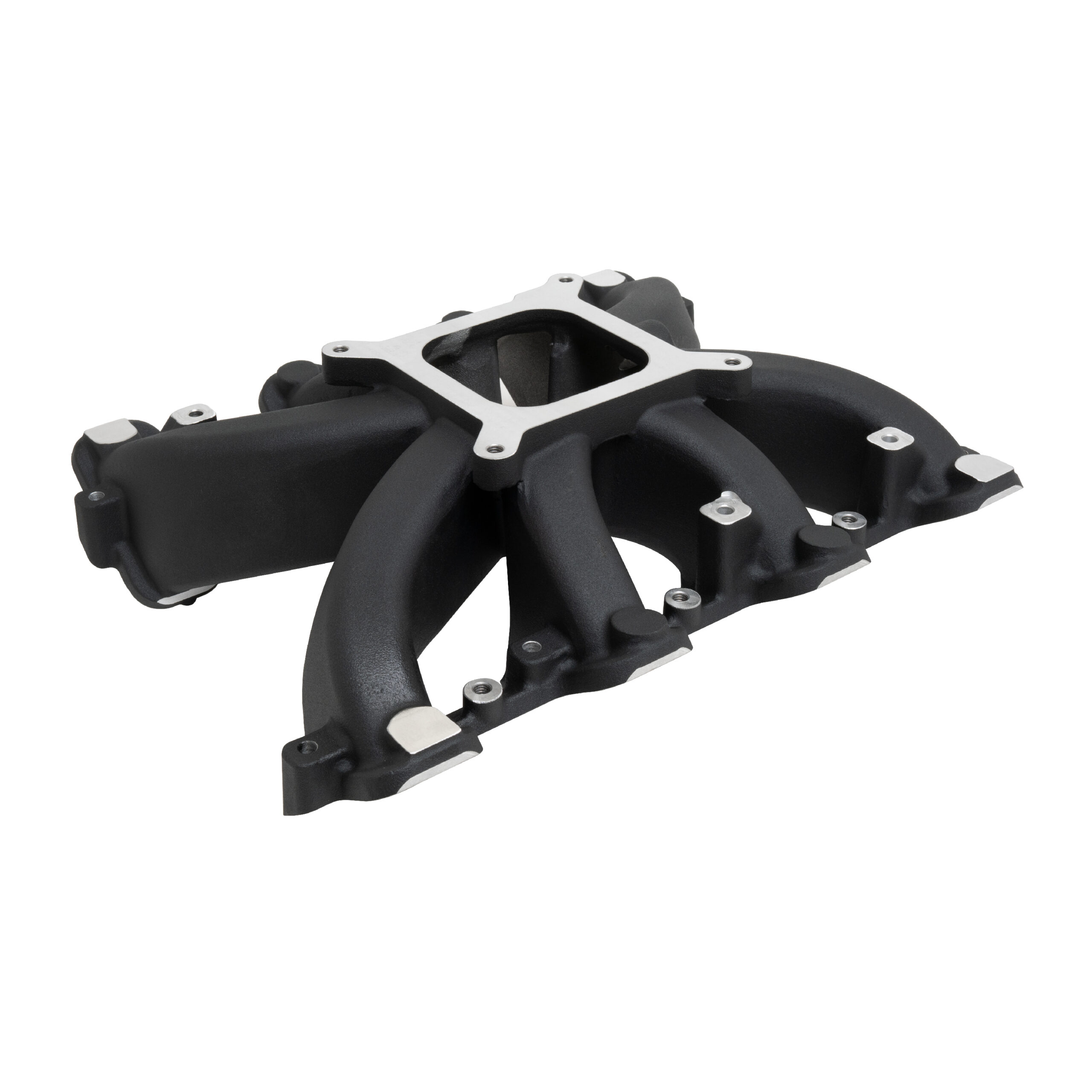 GM LS1/LS2/LS6 Carbureted Single Plane Intake Manifold – Black – Racing ...