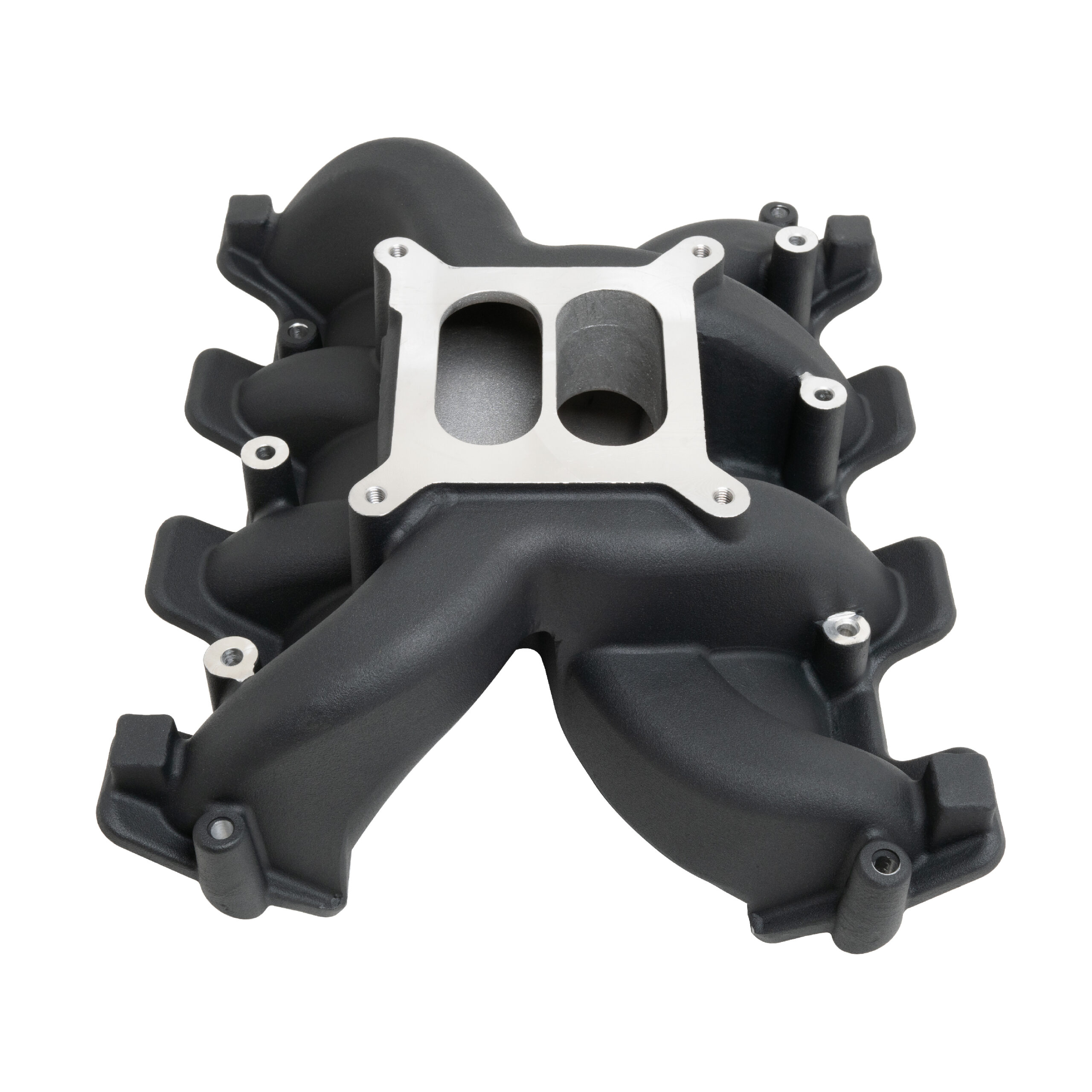 GM LS1/LS2/LS6 Carbureted Dual Plane Intake Manifold – Black – Racing ...