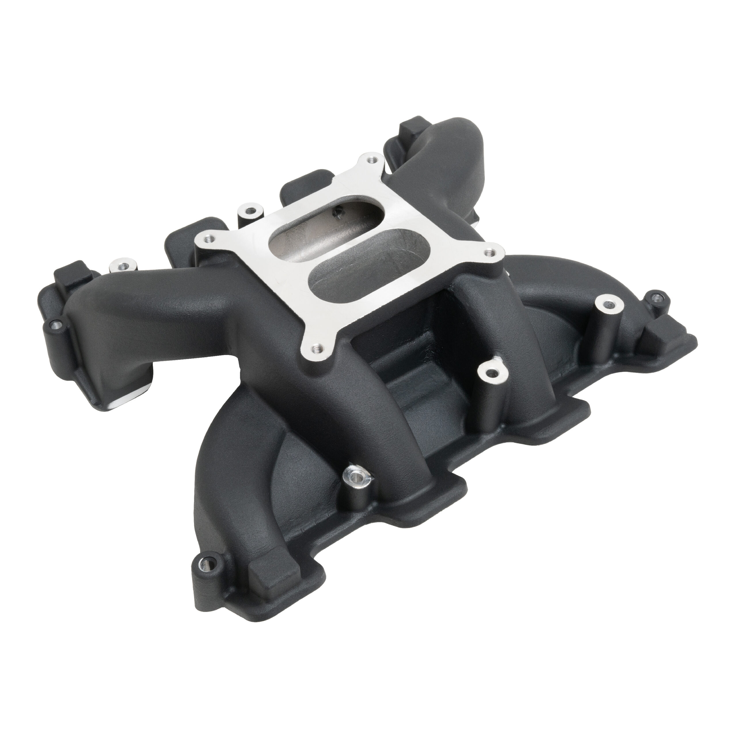 GM LS1/LS2/LS6 Carbureted Dual Plane Intake Manifold – Black – Racing ...
