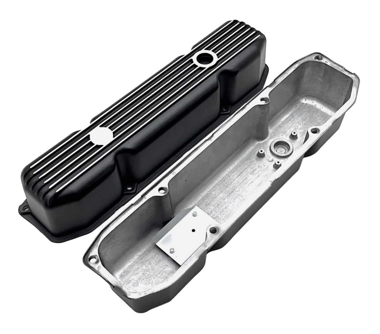 Aluminum BB Mopar Valve Covers – All Finned – Racing Power Company