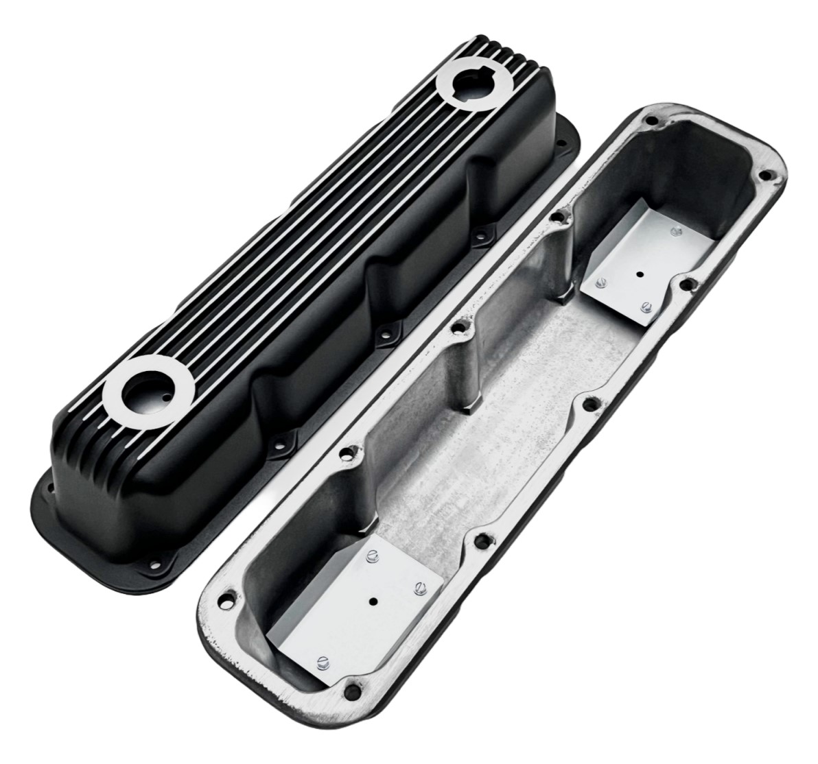 Aluminum Mopar Magnum Valve Covers – All Finned – Racing Power Company